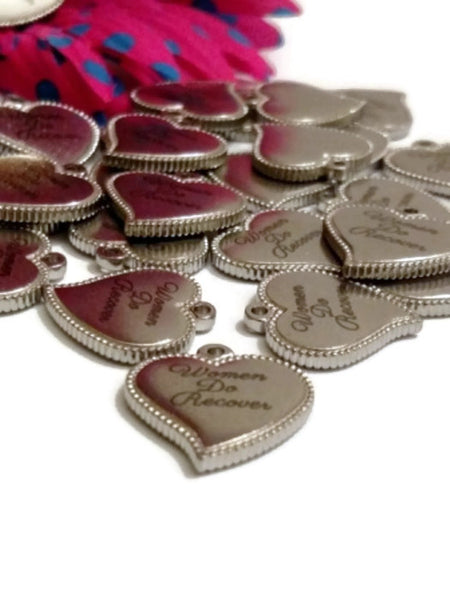 Women Do Recover Pendant Charms – Serenity Fly Recovery Gifts